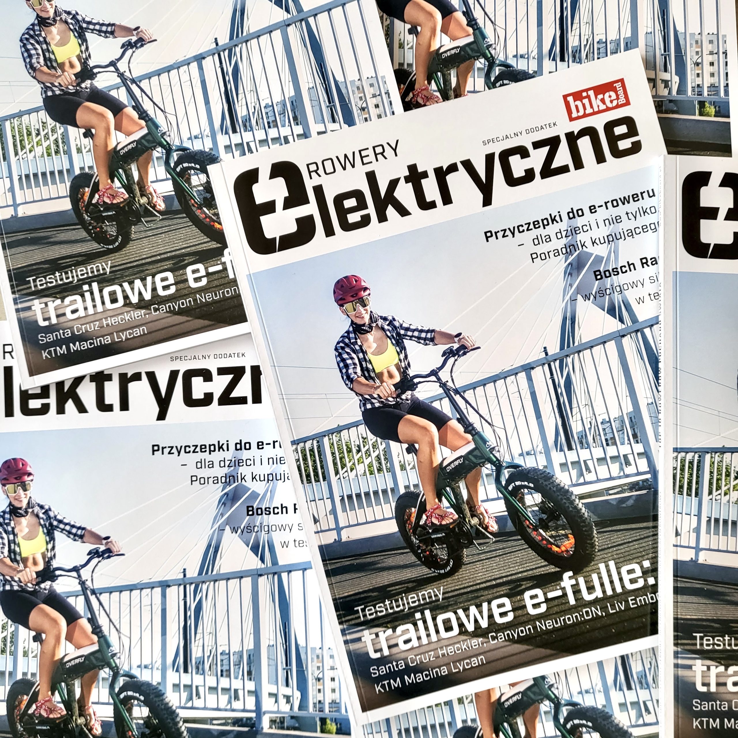 Hummer na okładce magazynu Bikeboard! - Overflybike